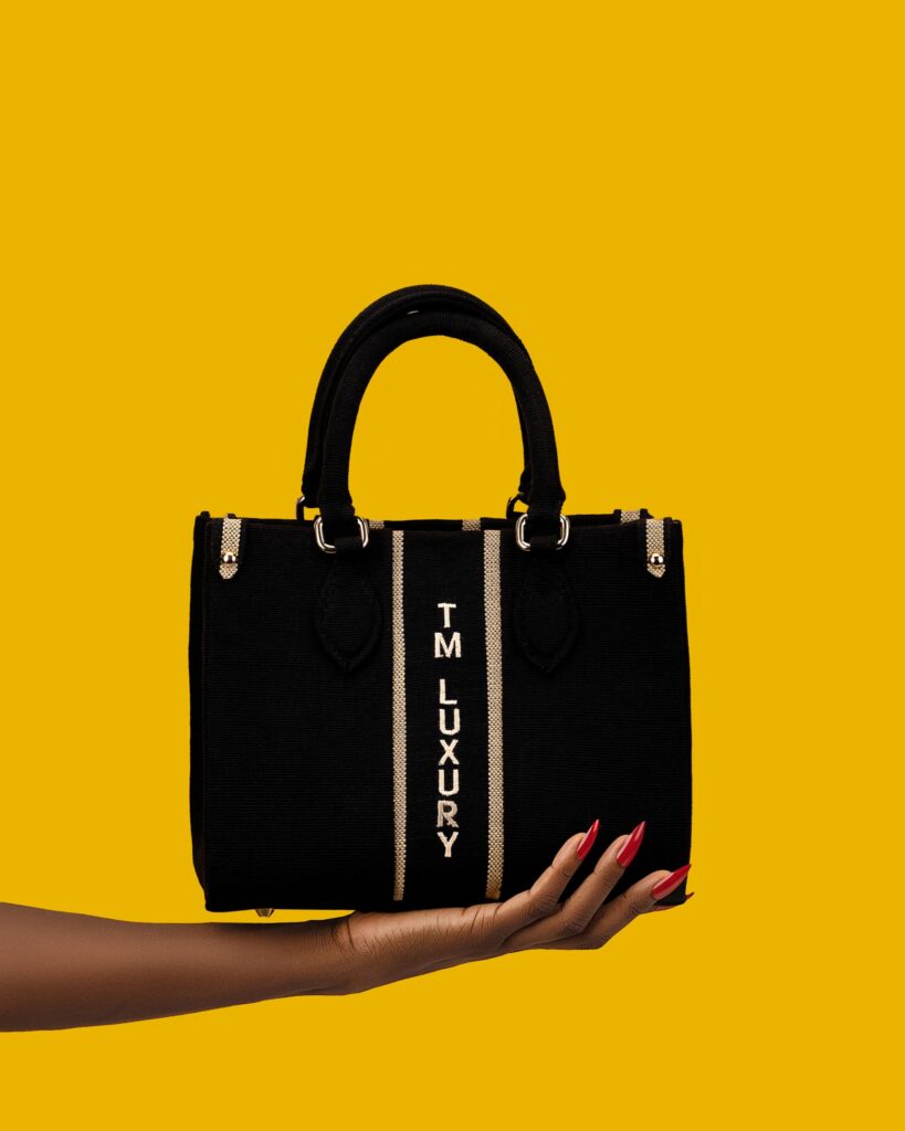 Black Omotoke Mini Tote Bag (Pre-Order) | Toke Makinwa Luxury